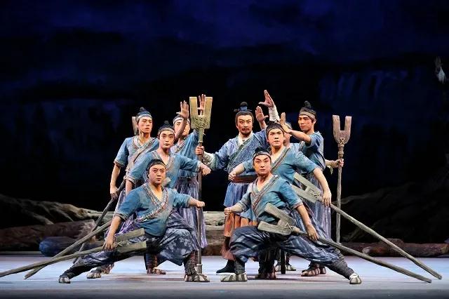 The Long Opera "Da Yu Controls the Flood" sings the "Yellow River Story ...