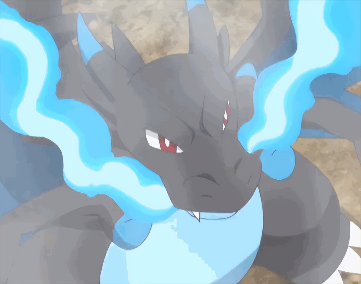 The fire dragon attribute of the ultimate output of "Pokémon", the ...
