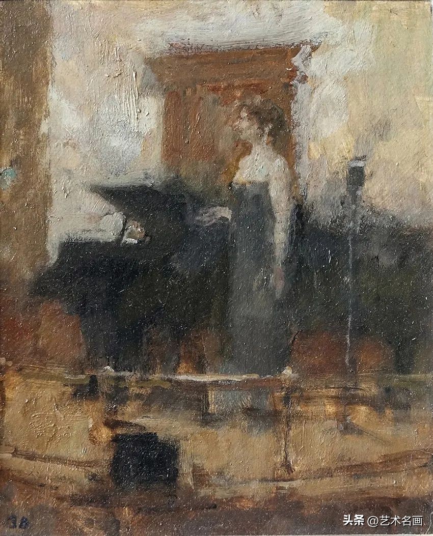British artist Bernard Dunstan's paintings︱Famous art paintings - iMedia