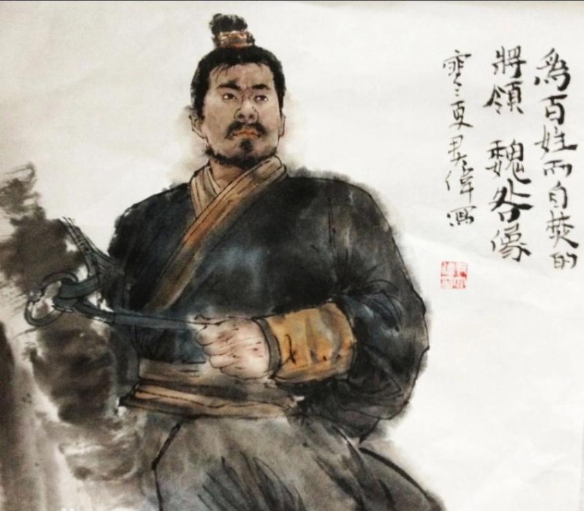 Wei Jiu, who set himself on fire during the Qin and Han Dynasties, is a ...