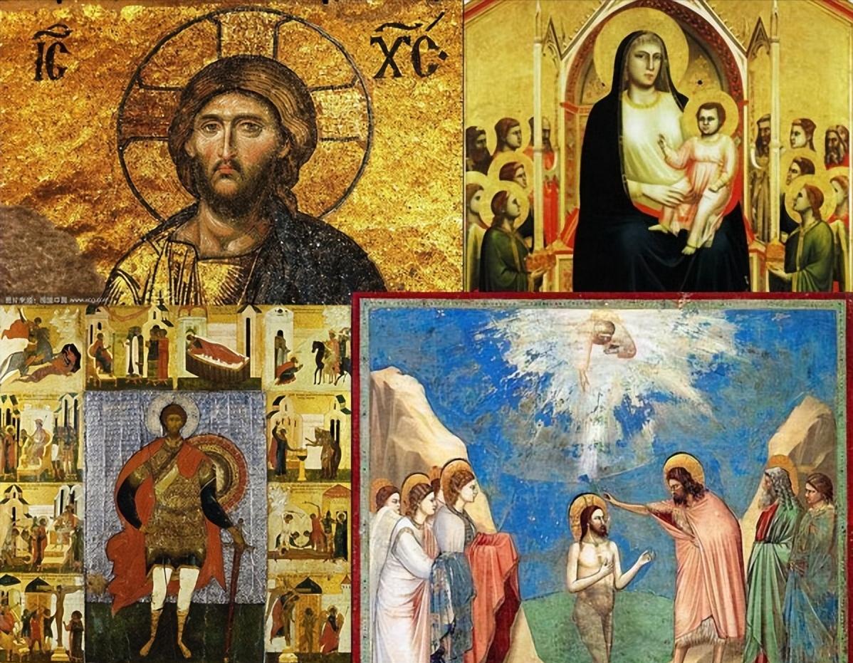 What are the inherited characteristics of Byzantine painting art? - iMedia