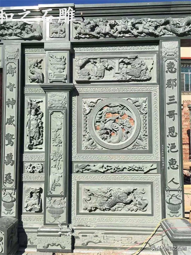 The display effect of marble relief murals - iNEWS