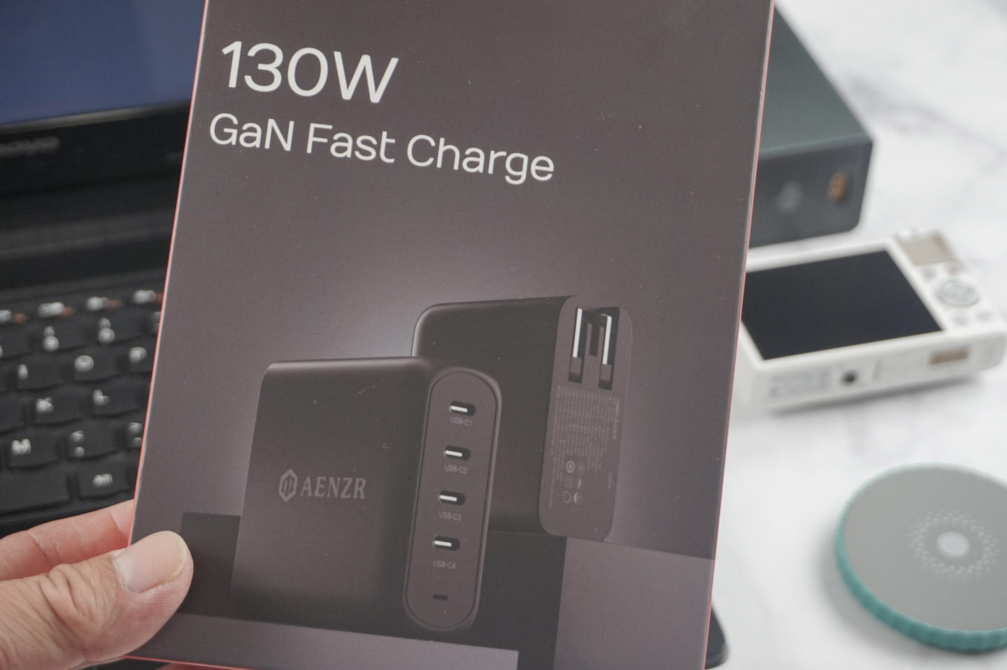 Fast charging, one step faster AENZR 130W GaN charger - iNEWS