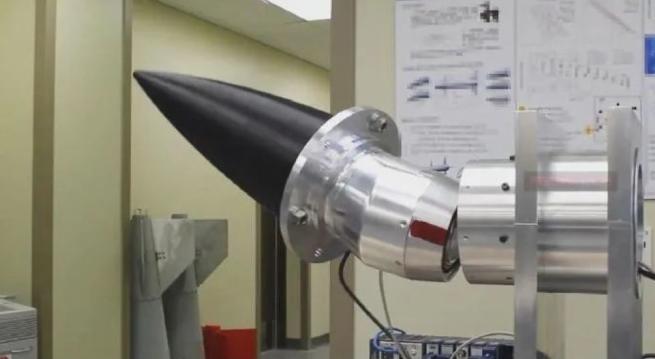 The new missile with a big brain hole in the United States can turn and ...