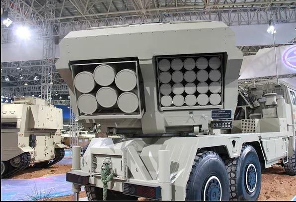 SR5 multi-barrel rocket system, capable of launching 122/220mm and other rockets, has become a ...