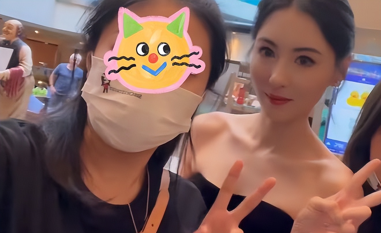 43-year-old Cecilia Cheung was met by chance, and she was friendly and ...