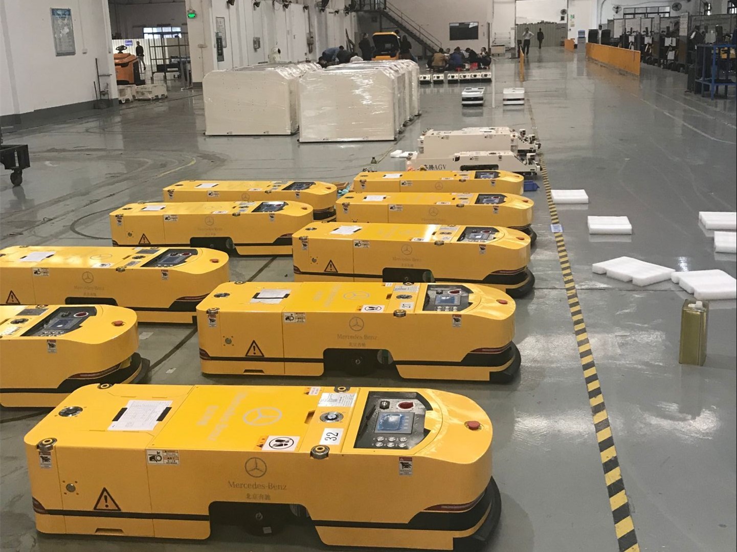 AGV wireless communication solution, making AGV vehicles run more ...