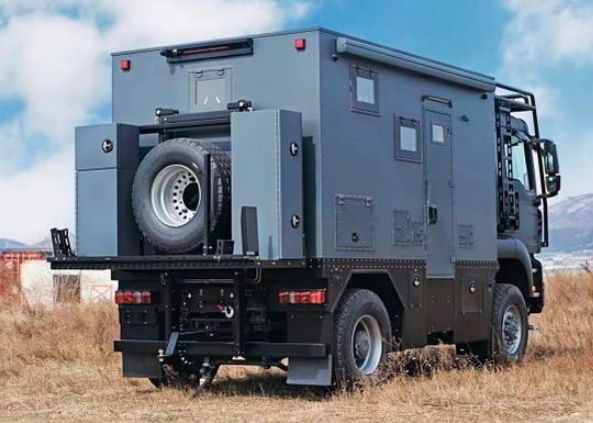Doomsday RV?The battery life is more than 1000km, and the C2 can be ...