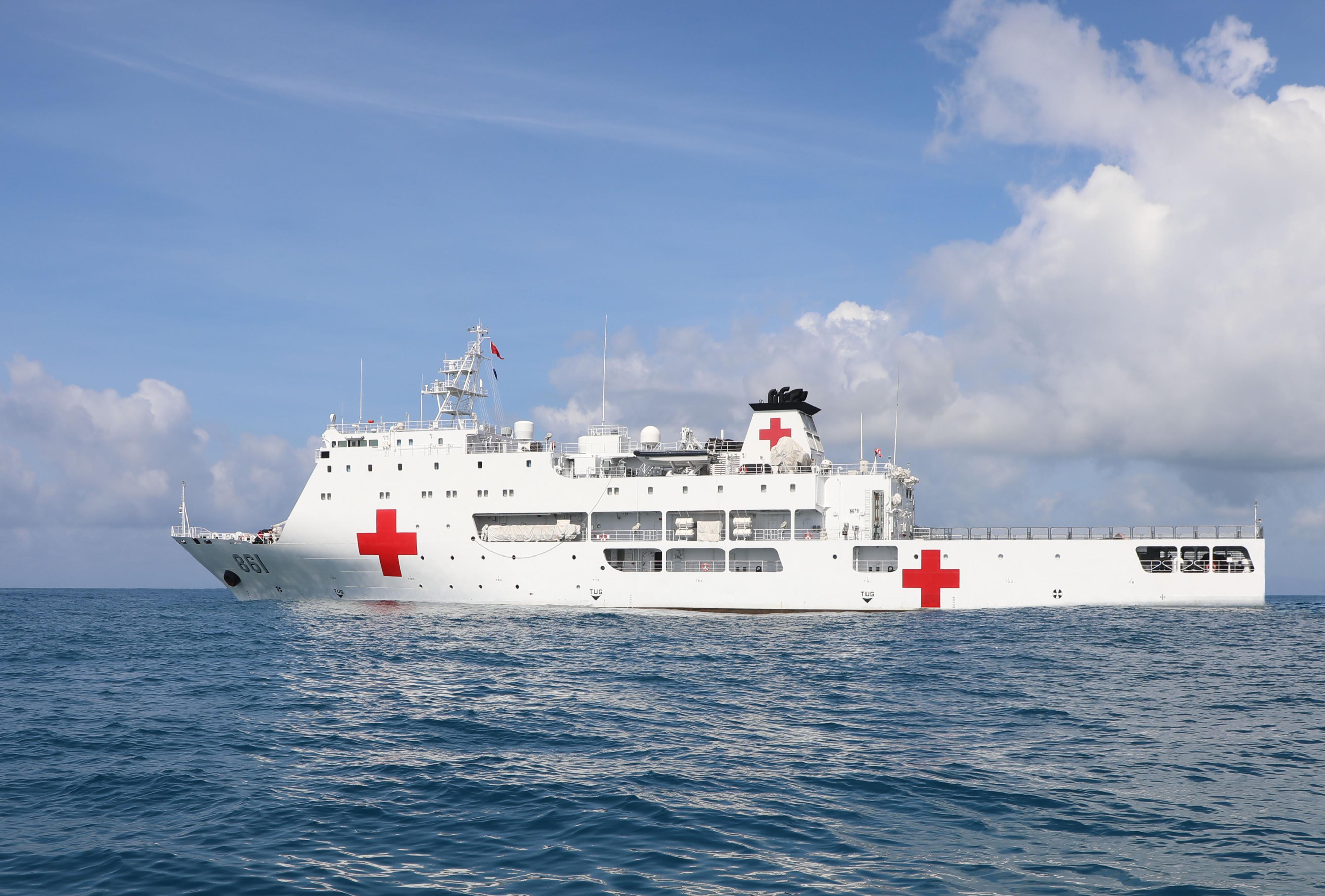 New hospital ship Friend Love Ship conducts sea evaluation and ...