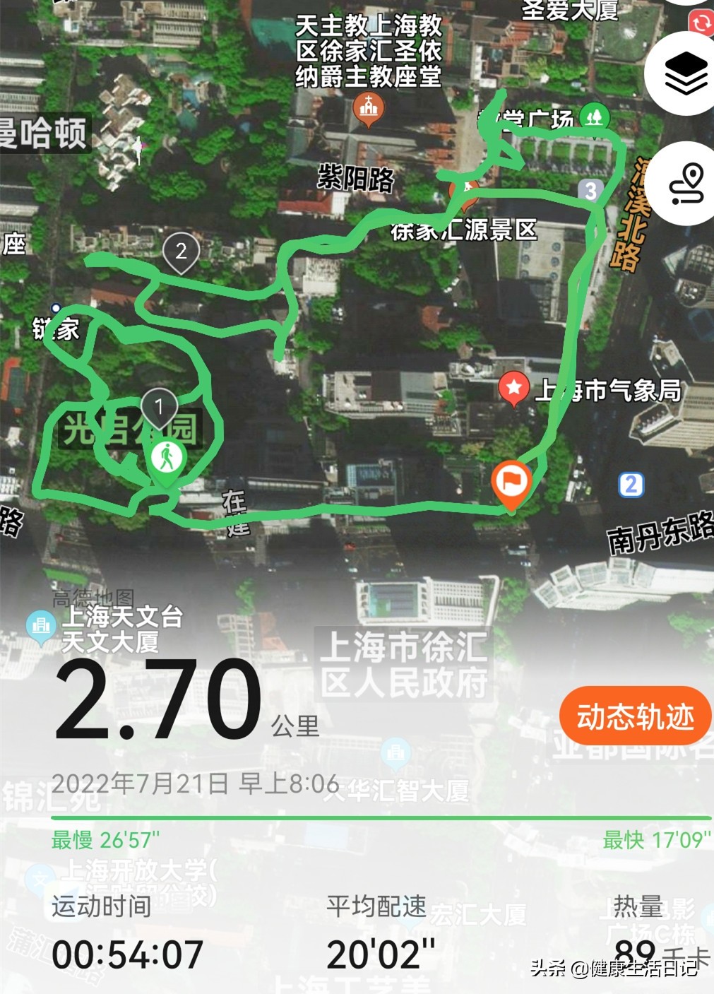 Guangqi Park, the source of Xujiahui, the origin of the name of ...