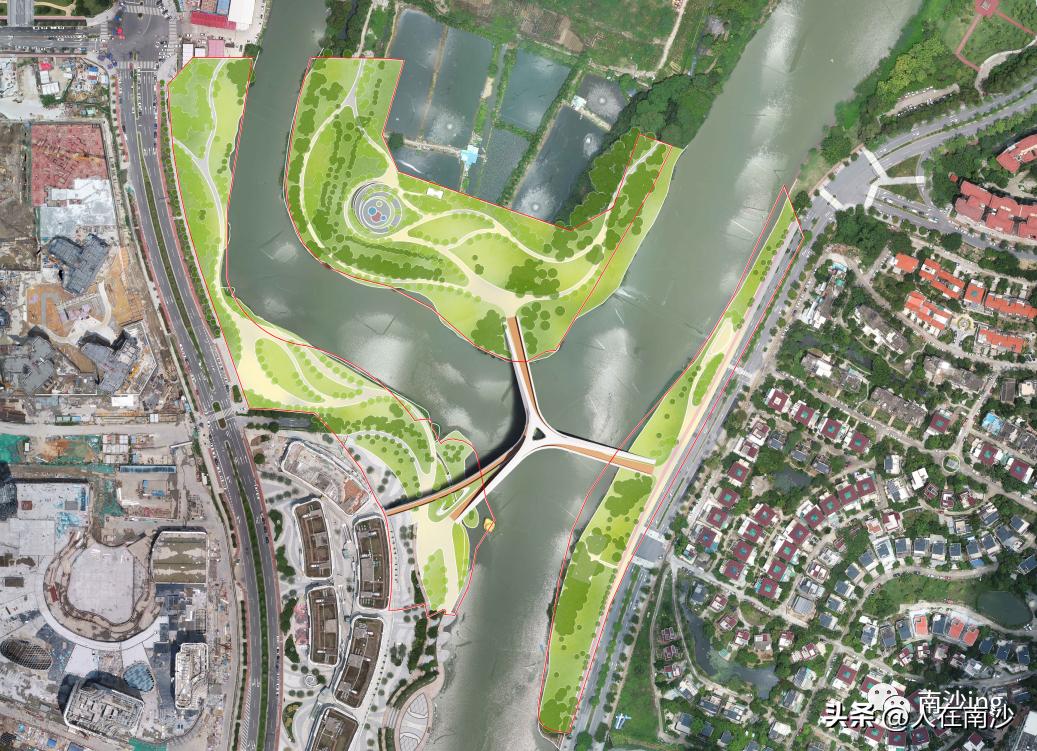 Nansha Jiaomen River Juxing Bridge is operated by He Jingtang's team ...