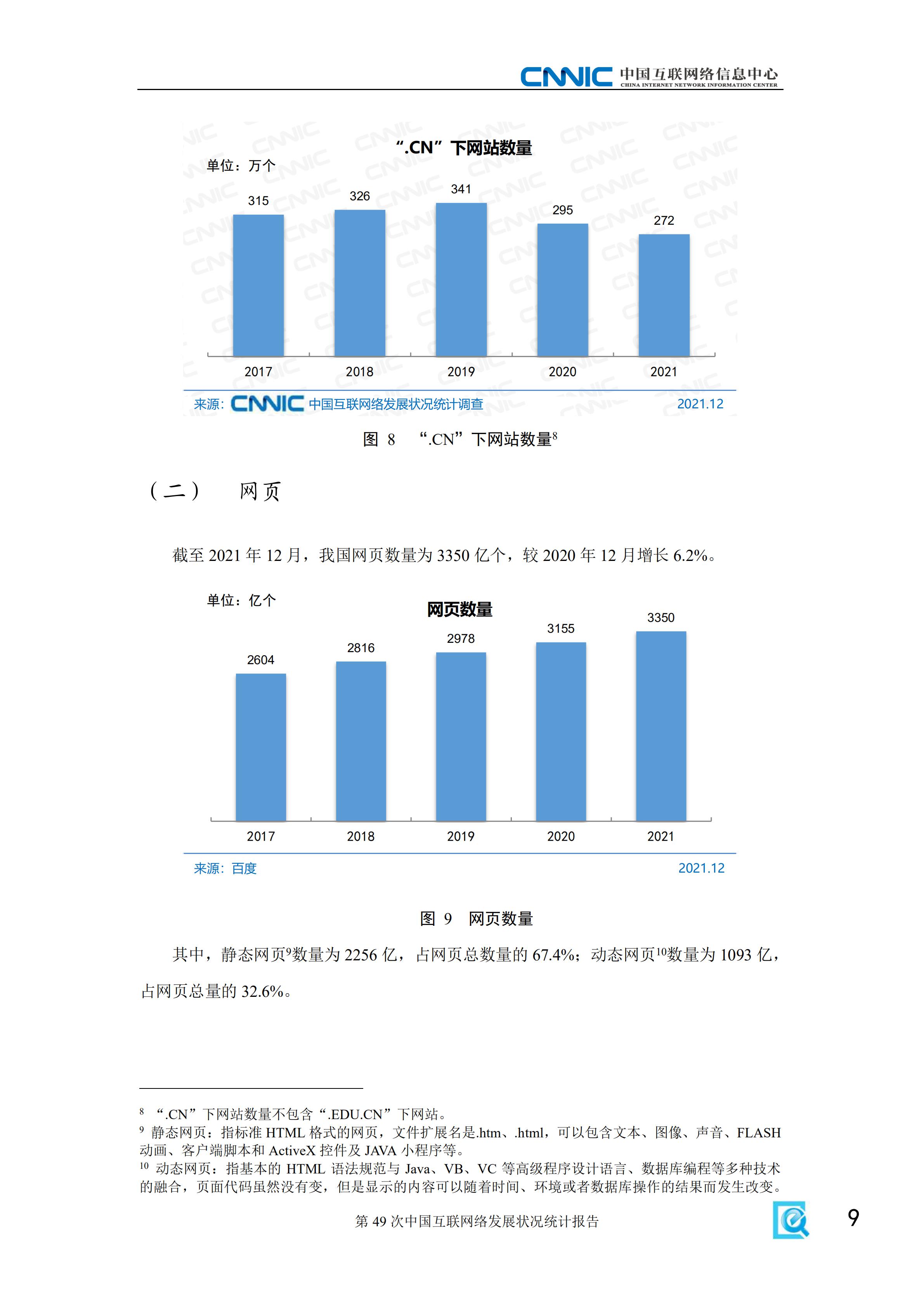 China Internet Network Information Center: The 49th "Statistical Report ...