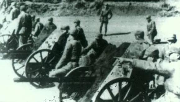 The Slavic god of war, the Soviet-made artillery equipped by Chinese soldiers on the anti ...