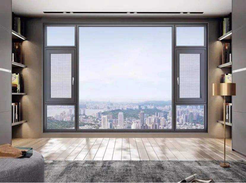 Bainuo doors and windows respect 120 broken bridge window screen ...