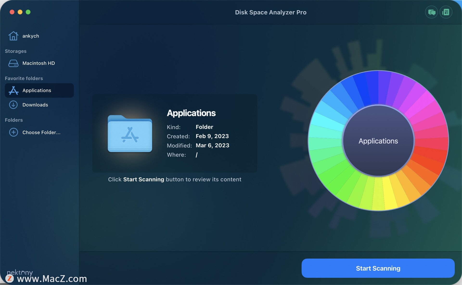 Disk Space Analyzer Pro for Mac (disk analysis management tool) 4.1.3 ...
