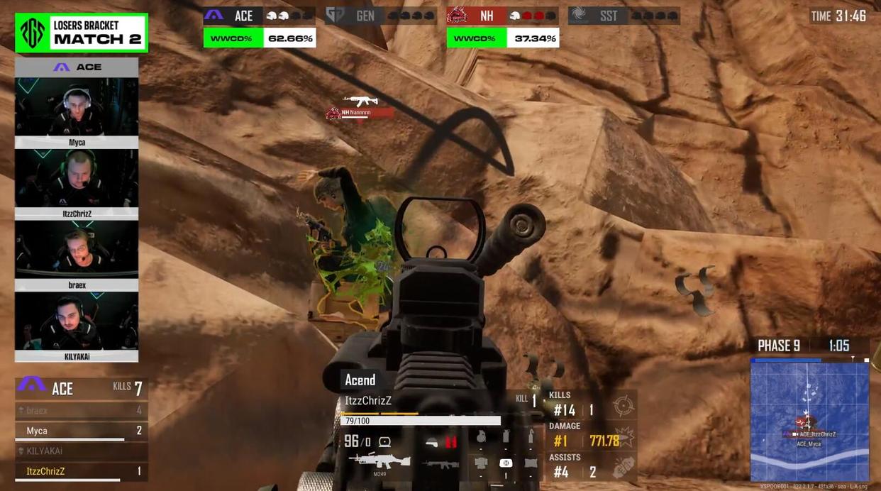 PlayerUnknown's Battlegrounds PGS1 Overview: Online champions have no ...