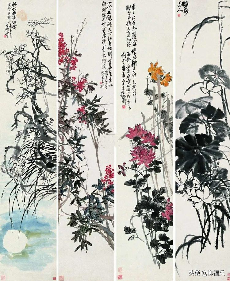 Appreciation of "Four Seasons Flower Picture" by 35 famous flower ...