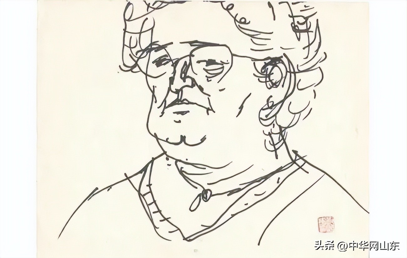 The Art of Lines, Concise Expression - Appreciation of Famous Painter ...