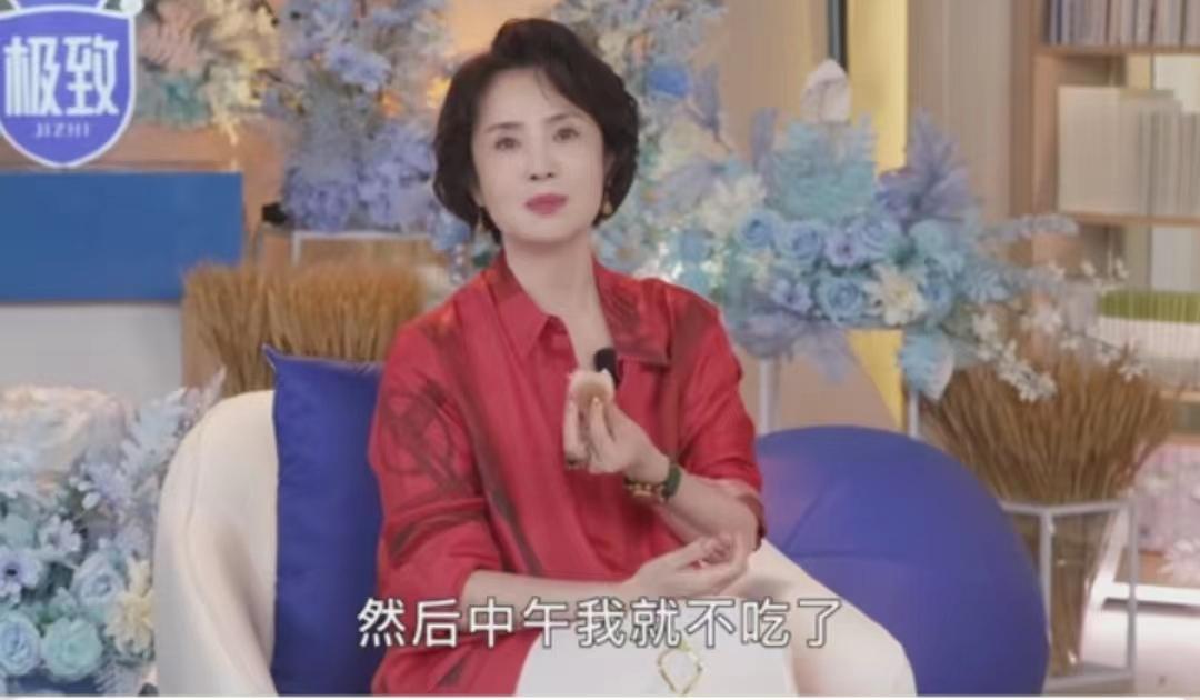 Xu Li revealed the secret of keeping fit, and her unique eating habits ...