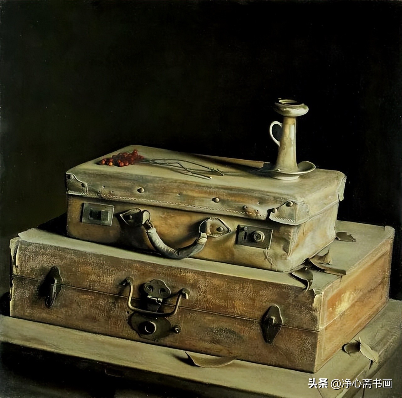 Sure enough, he is a master of oil painting. The oil paintings painted ...