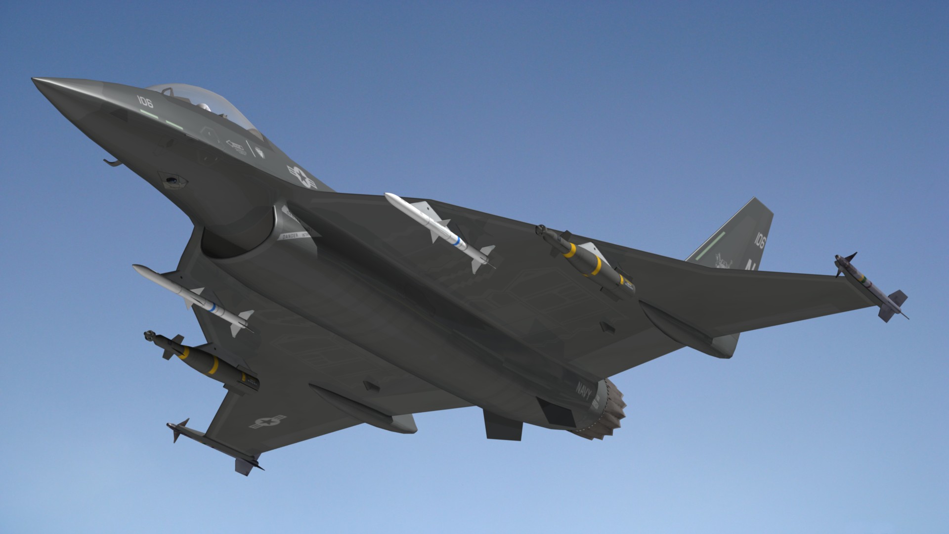 America's new 4.5th generation F-36 "King Snake" - iNEWS