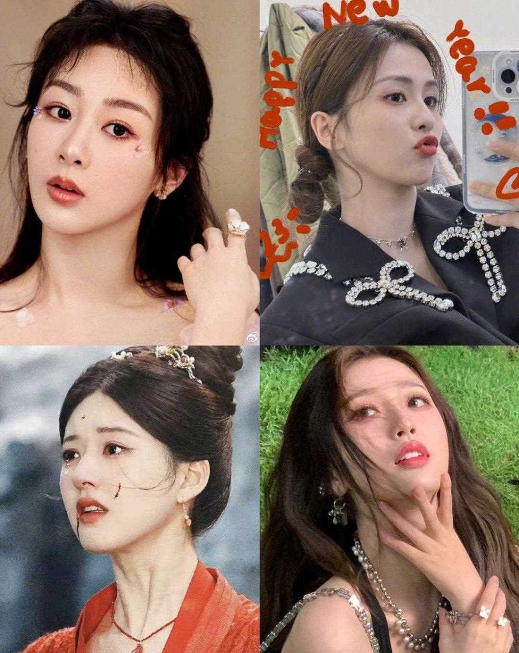 Zhao Lusi and Yu Shuxin are both popular and fleshy, and they are on ...