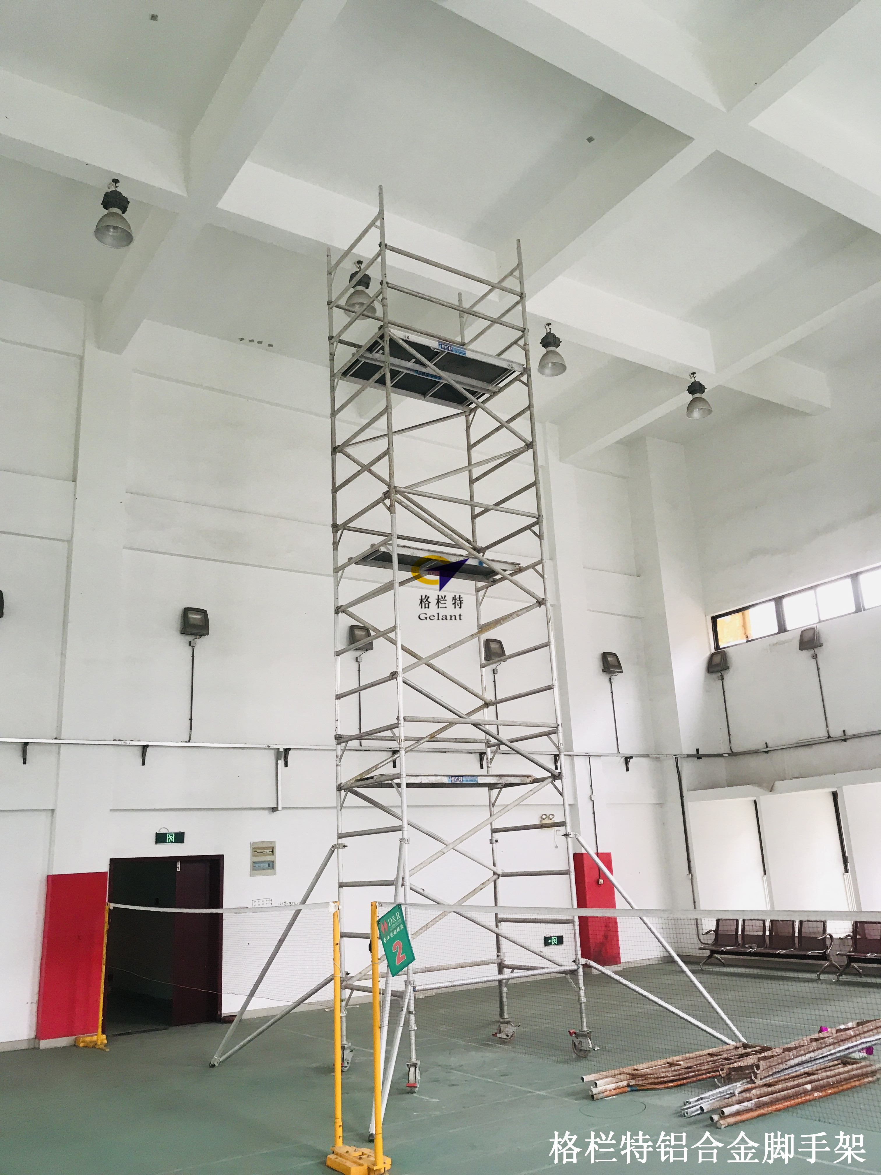 How to use rental aluminum alloy shelves to ensure quality and safety ...