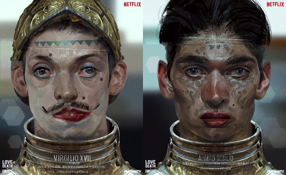 The director of "Guiballo" shares the character design with rich ...