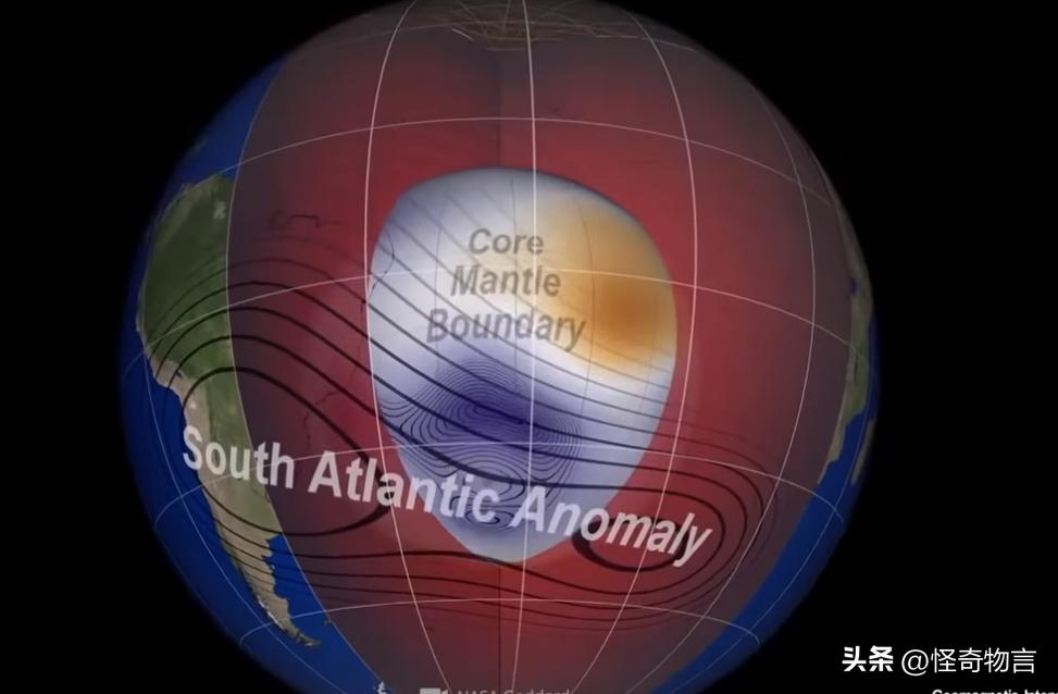 Something happened to the Earth's magnetic field?A pole flip is ...