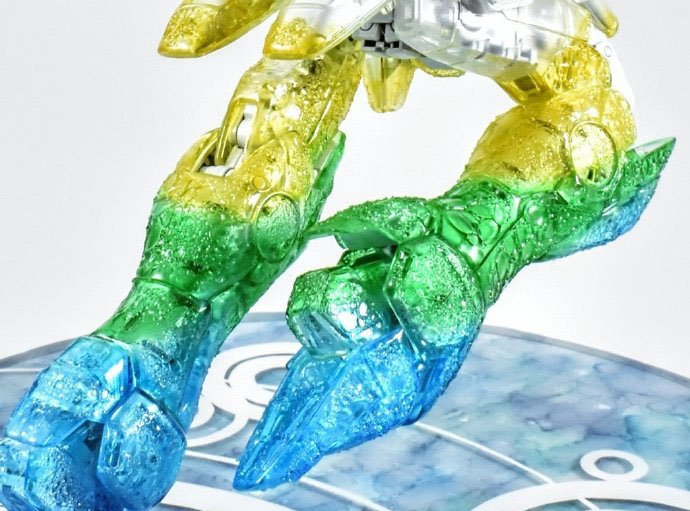 The correct way to play the transparent gunpla, the gradient painting ...