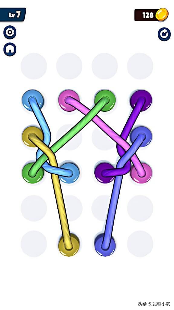 How hard can it be to untie a knot in a game? Puzzle mobile game ...