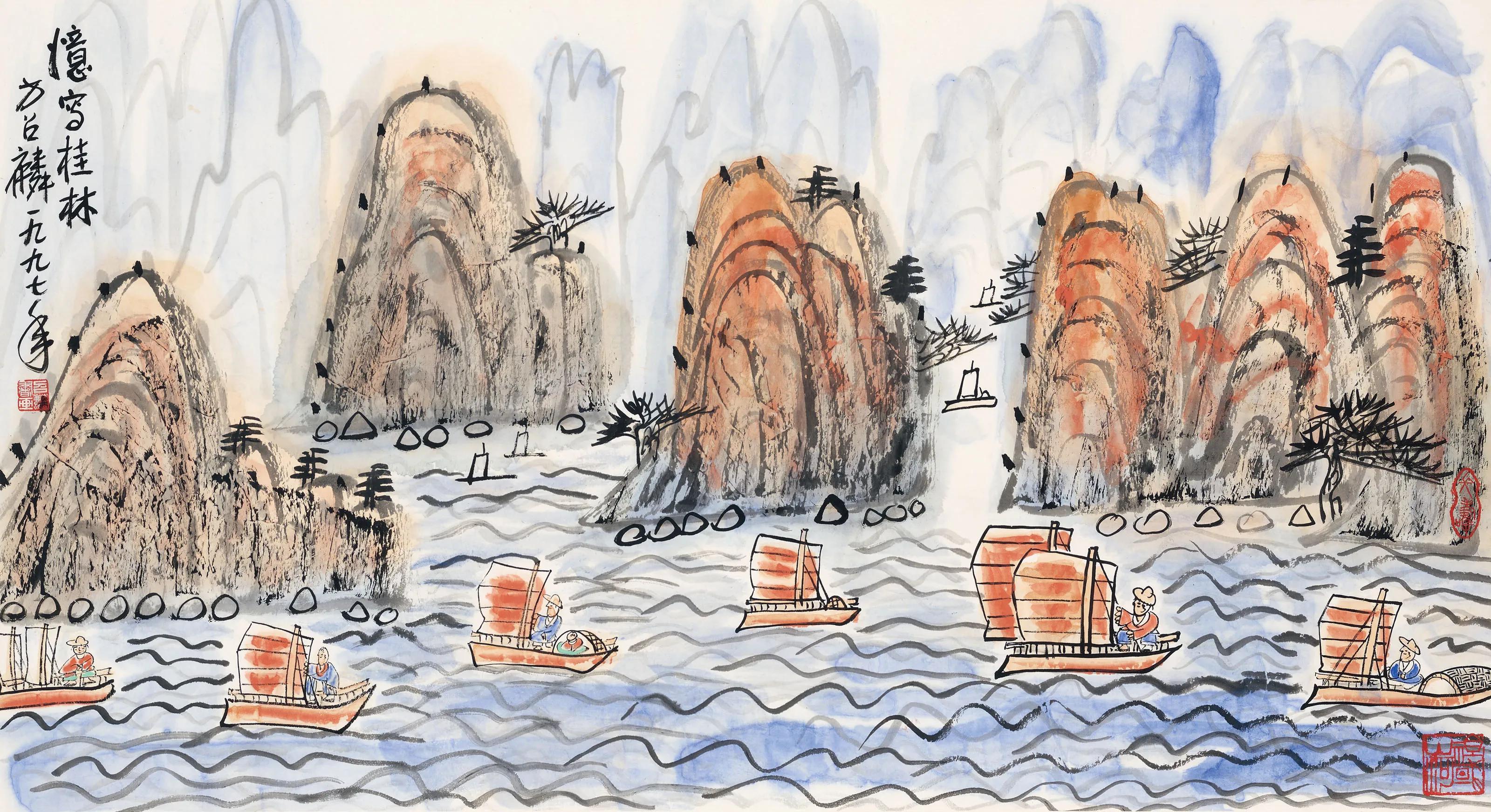Zhang Daqian's female disciple, the legendary female painter of the ...