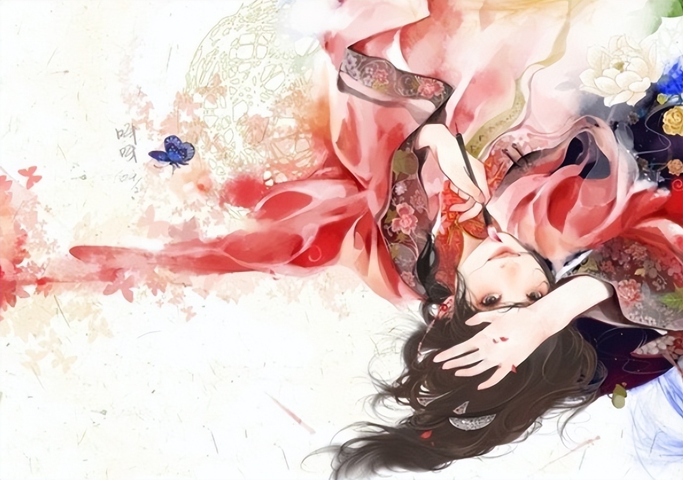 Li Yu's very romantic poem, full of the sweetness of concubine love ...