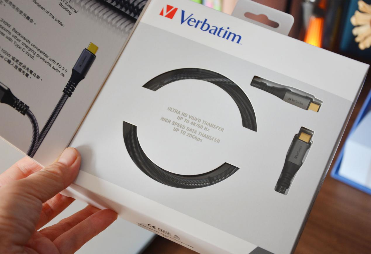 To improve work efficiency, start with a Verbatim USB4 Thunderbolt ...