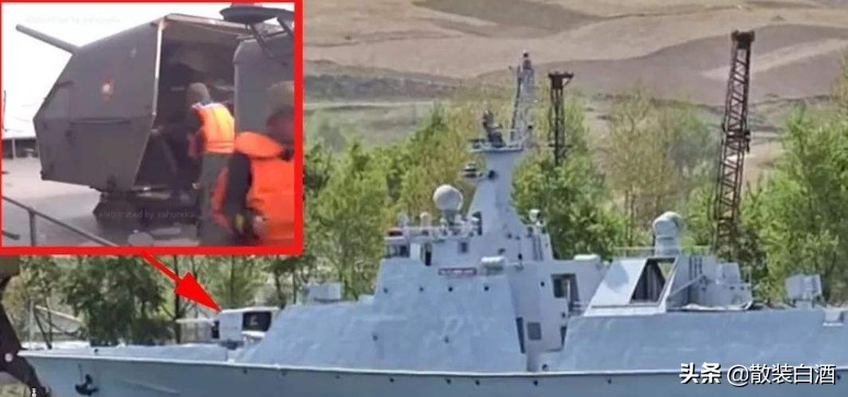 There are drooping hair!The modern frigates of the North Korean Navy ...