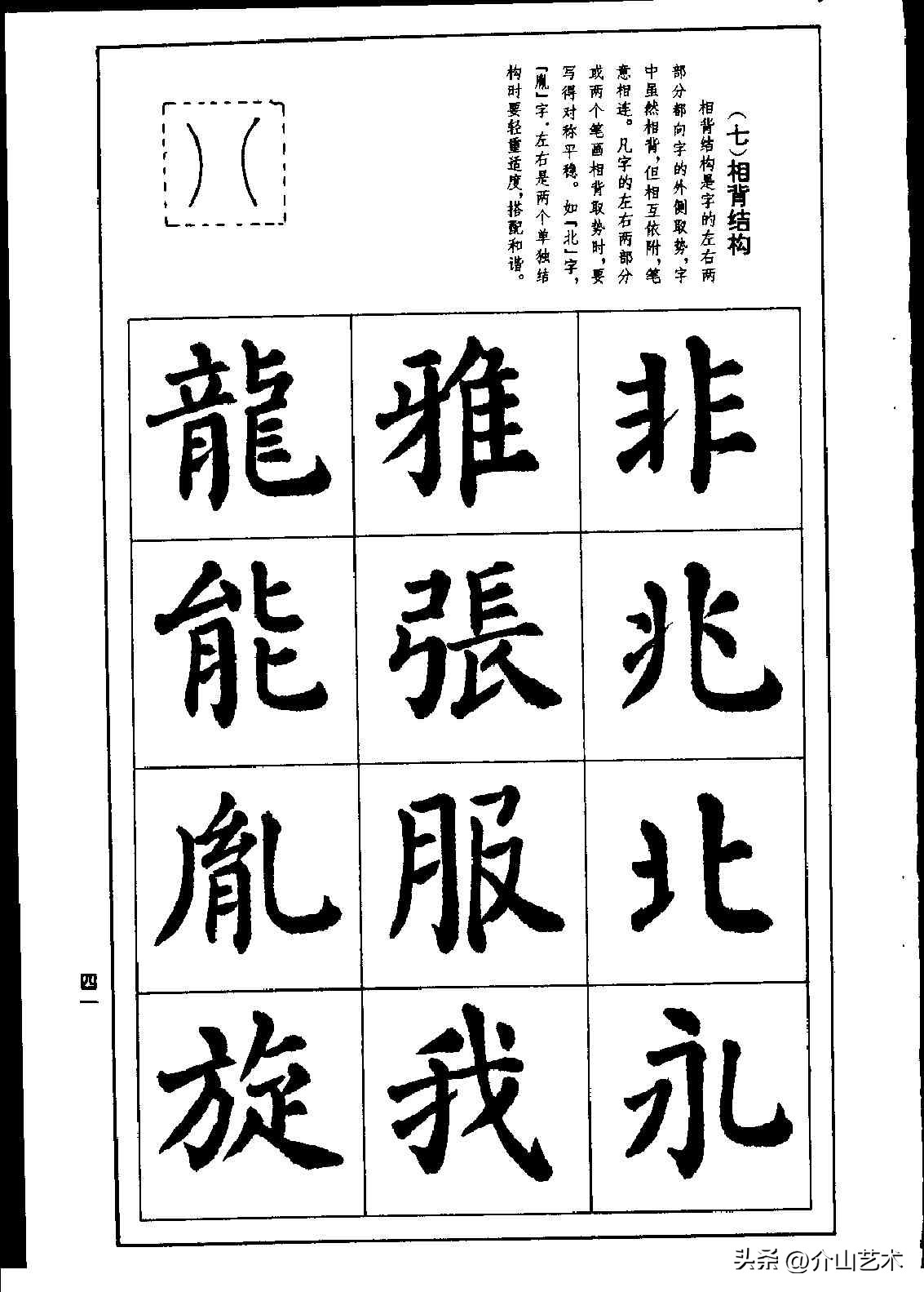 Yan Ti Regular Script - 34 Regular Script Structures - iNEWS