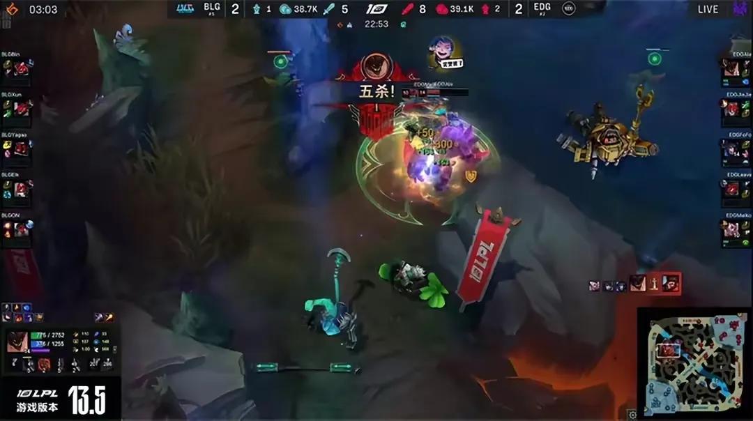 BLG Jinx takes off and beats EDG strongly, and will revenge JDG in the ...