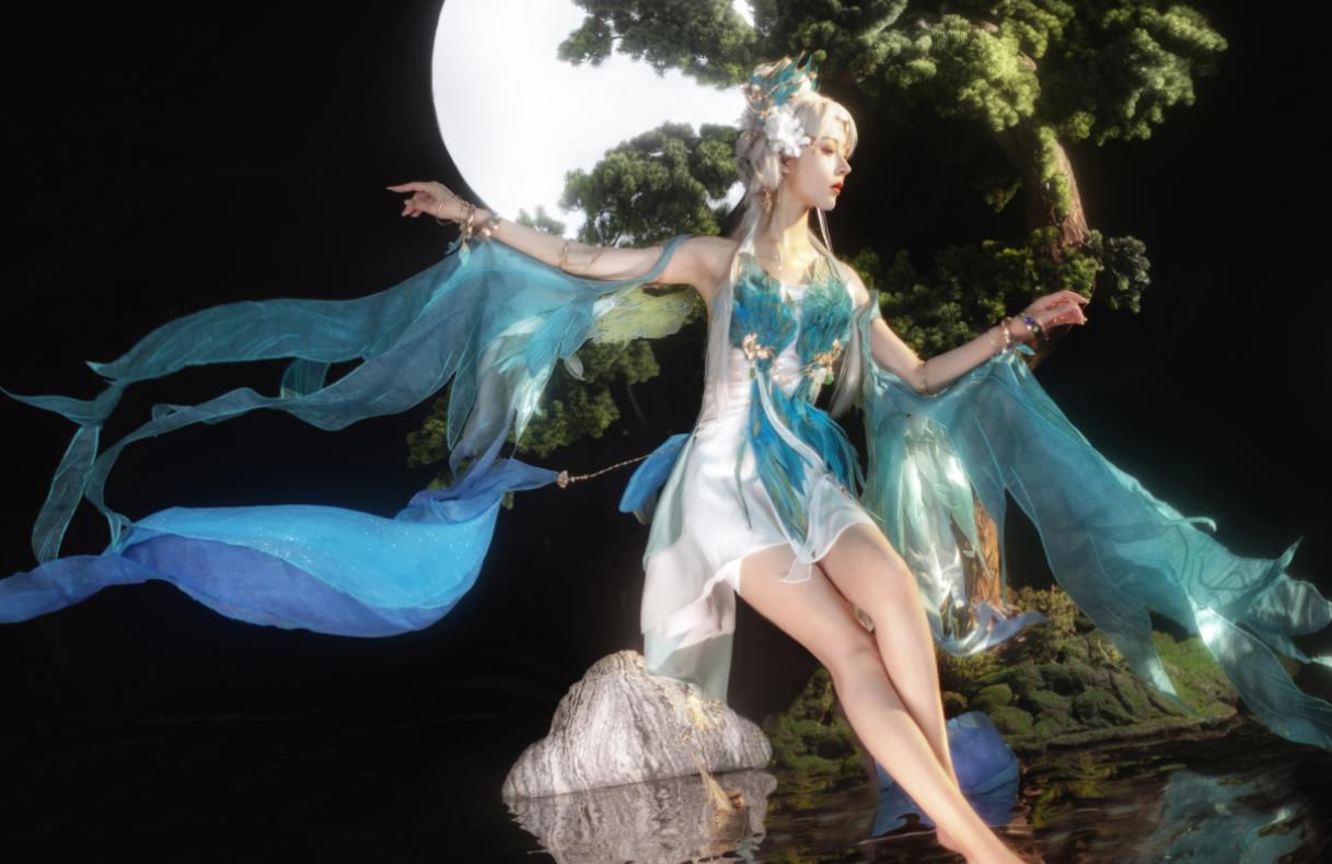 The national wind goddess COS love bird, uses clothing to interpret ...