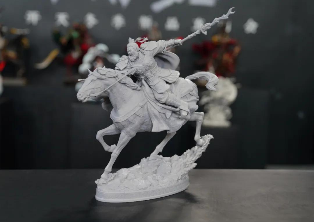 The rise of China's hand-made statue circle!This model play studio is ...