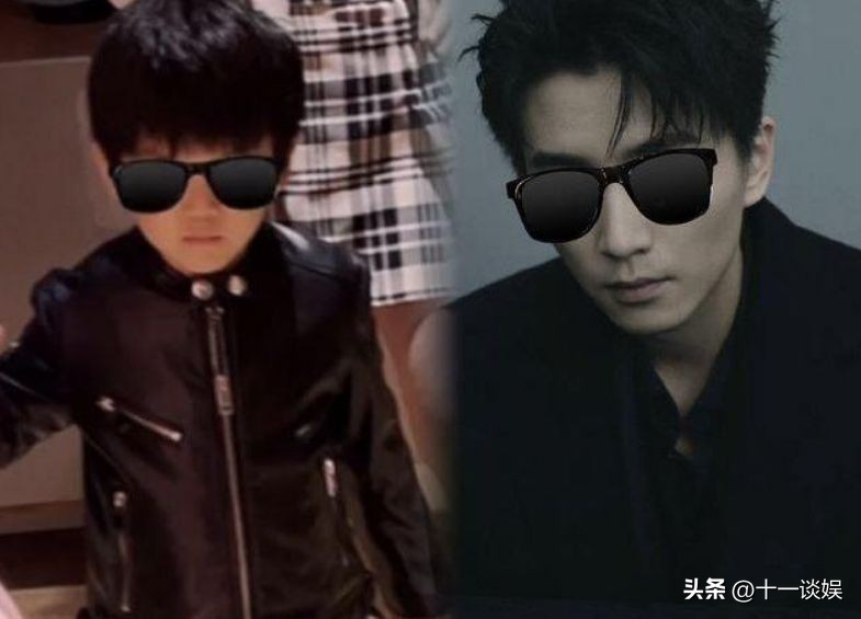 Jiang Chao took a photo of Chen Yanxi's son's face, and the little star ...