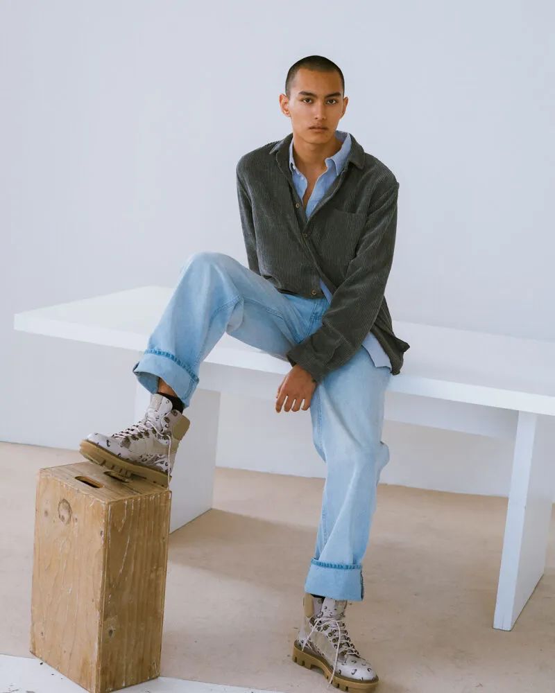 New Libyan male model Alexander Wever, 11 years old, homeless because ...