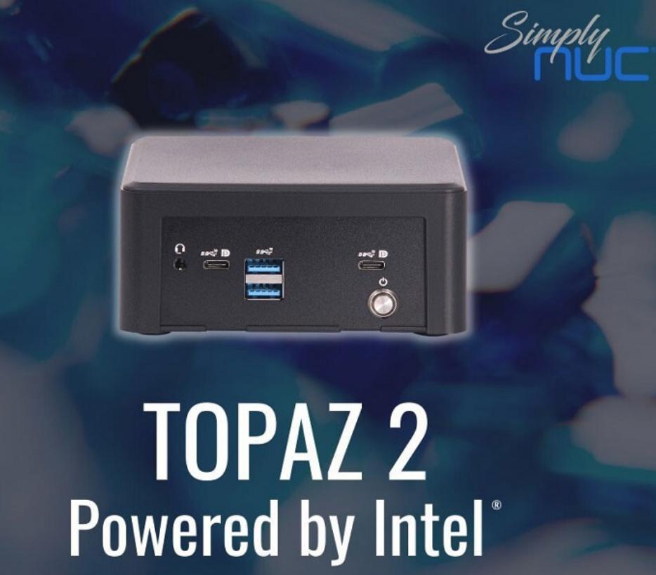 Simply NUC Releases Topaz 2 Mini Console for 12th Gen Core U - iNEWS
