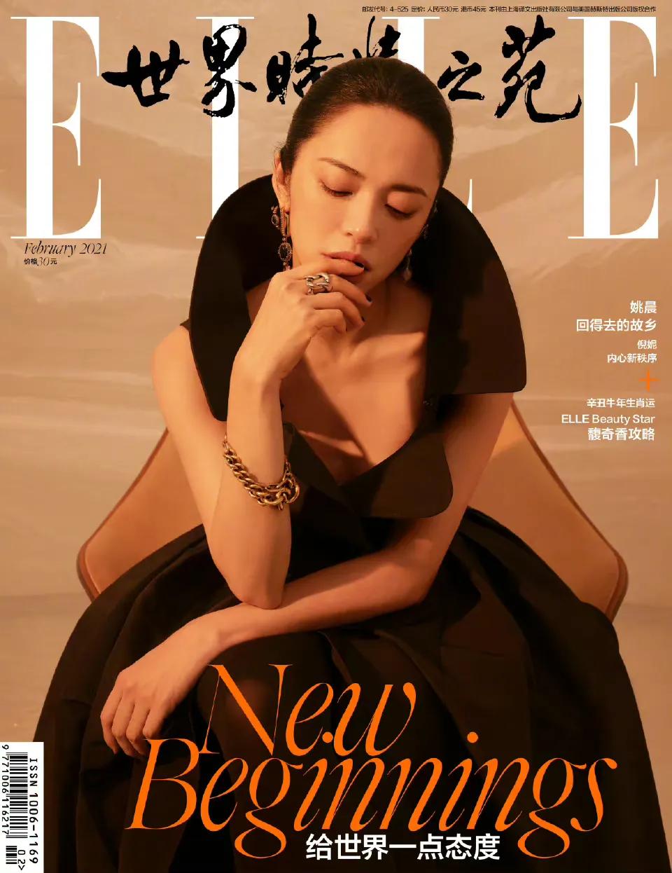 2021 cover inventory of "ELLE", Zhao Liying, Liu Haoran, Ni Ni, Cai ...