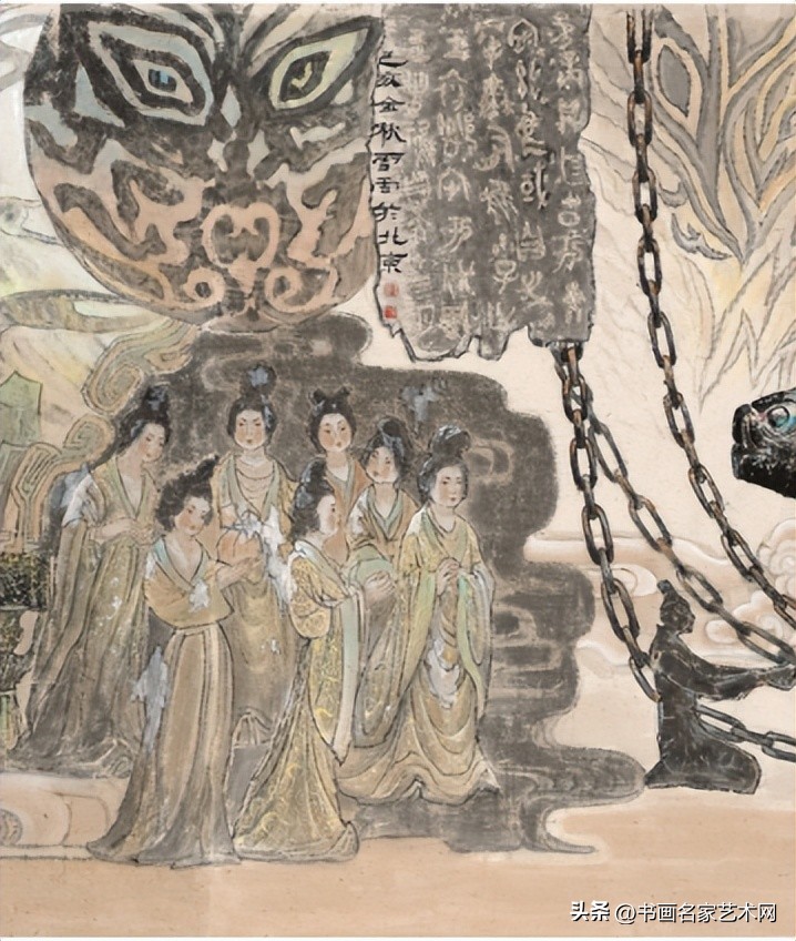 Female painter Xueyun devoted ten years to complete the bronze ...