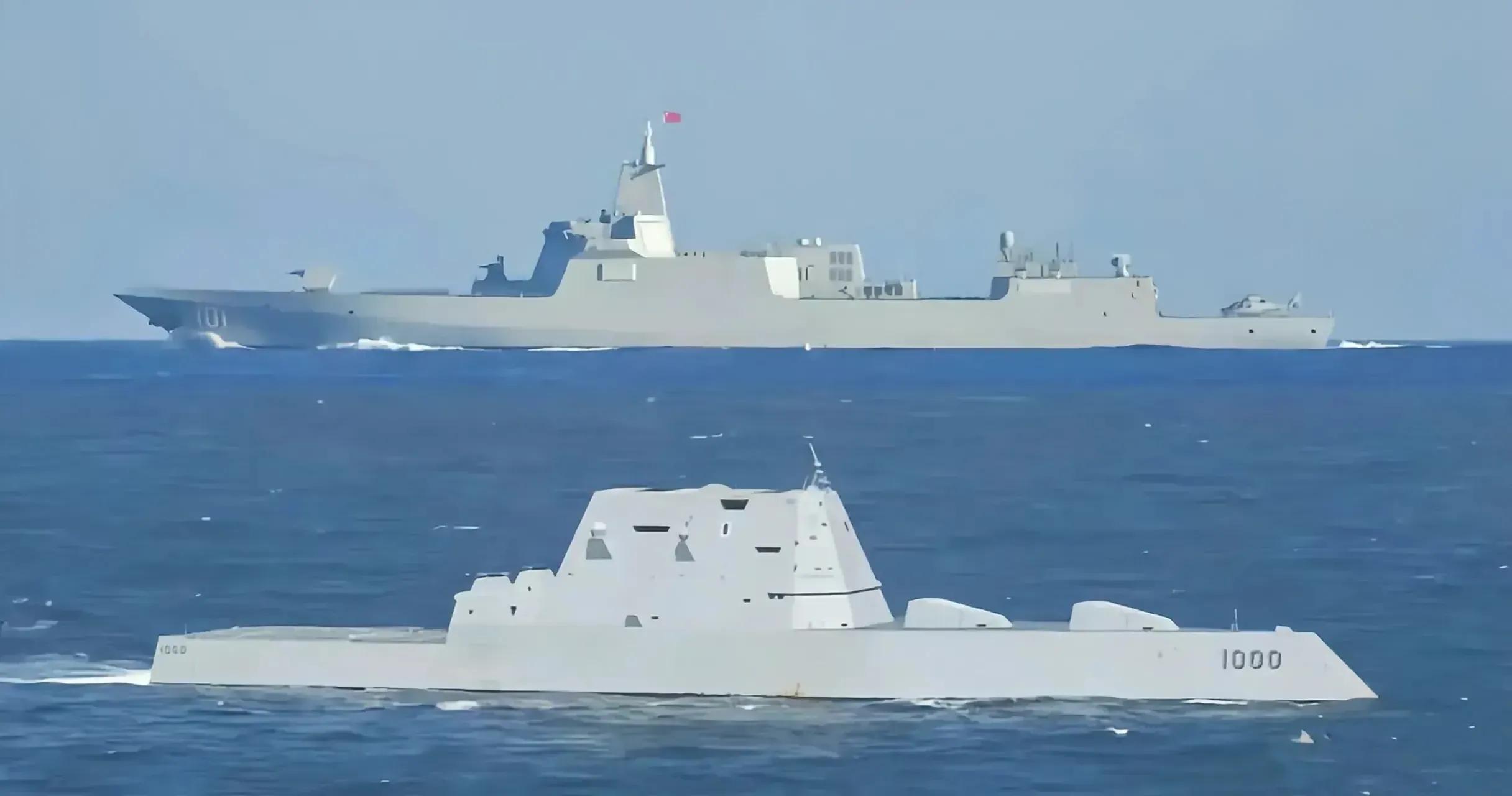 The 055 destroyer set off a global wave of 10,000-ton large ships? - iNEWS