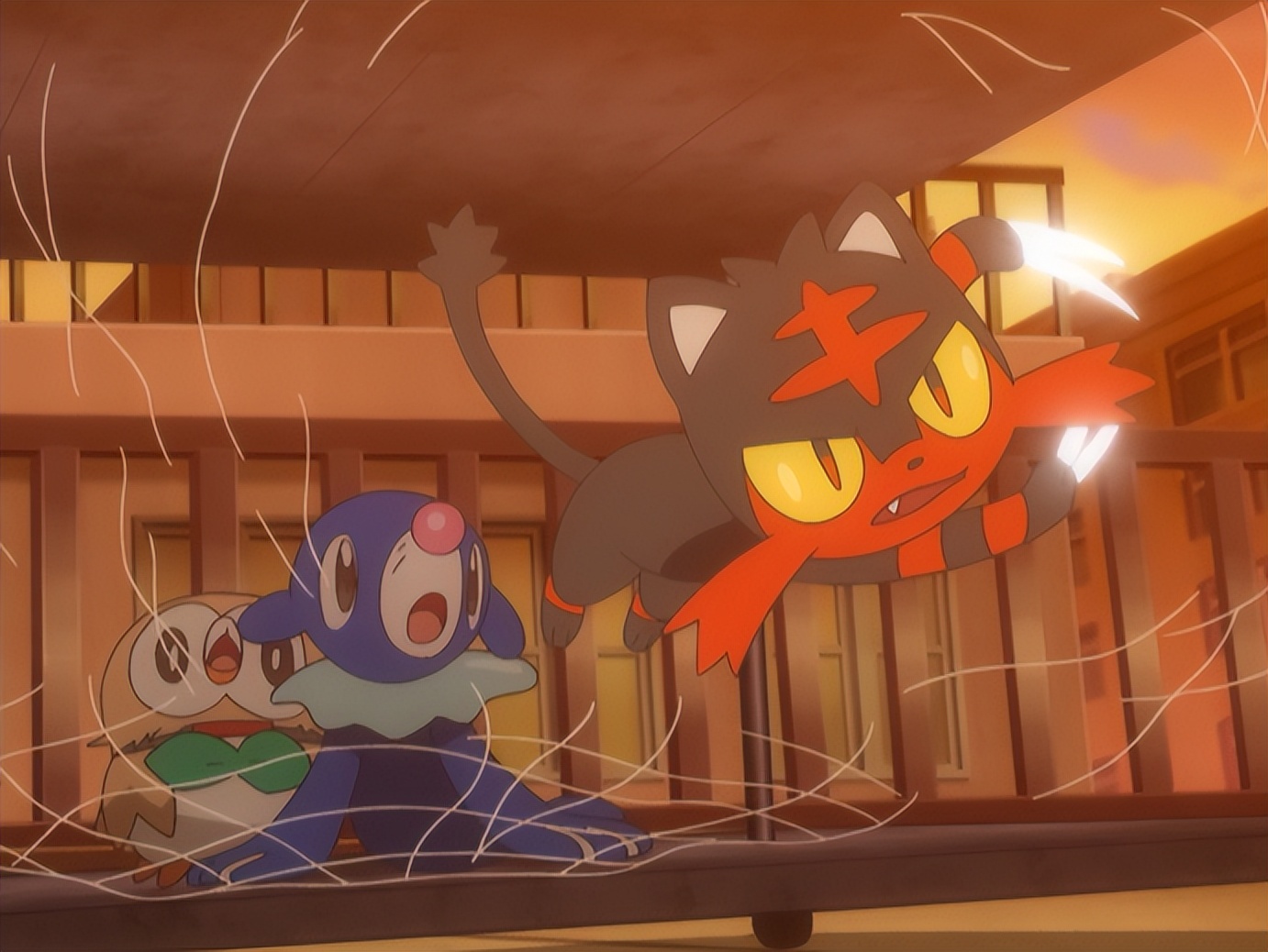 The three adventures in the Alola region of the "Pokémon" animation ...