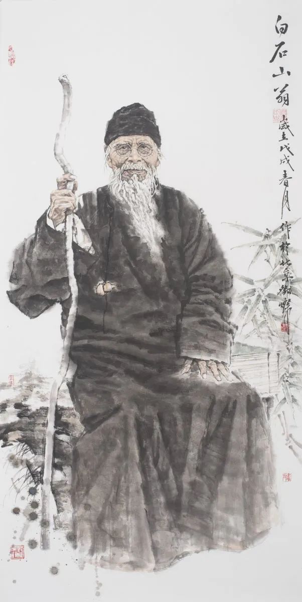 From clumsy to simple to shape with spirit——Deng Can's ink and wash ...