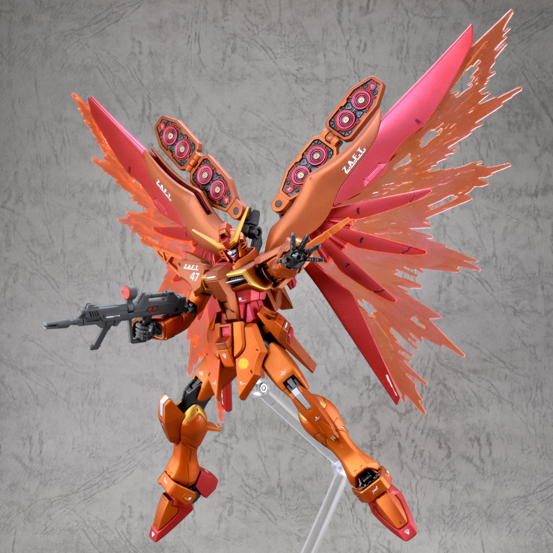 Heine Destiny Gunpla Transformation Flame Destiny Gunpla - iMedia