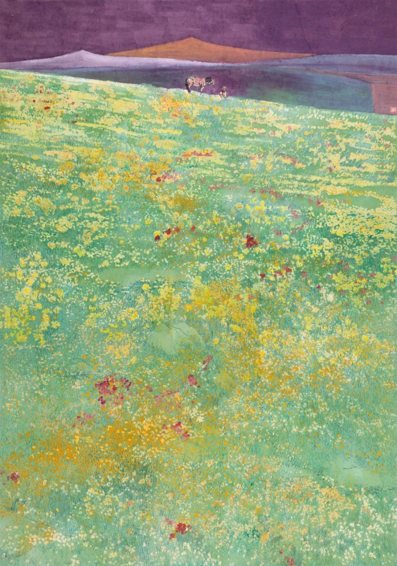 Zhang Yuemei: Exploring the charm of brush and ink, creating a natural ...