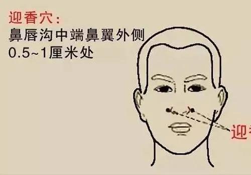 The miraculous Yingxiang acupoint, the acupoint that can treat nasal ...